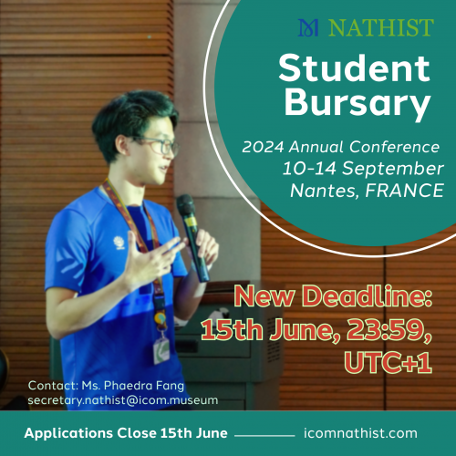 Call for Student Bursary 2024 Application | ICOM Nathist